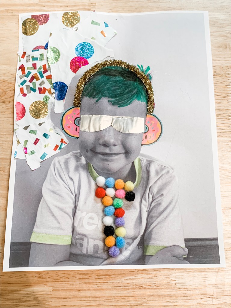 Mixed Media Self Portraits – Choosing Hope