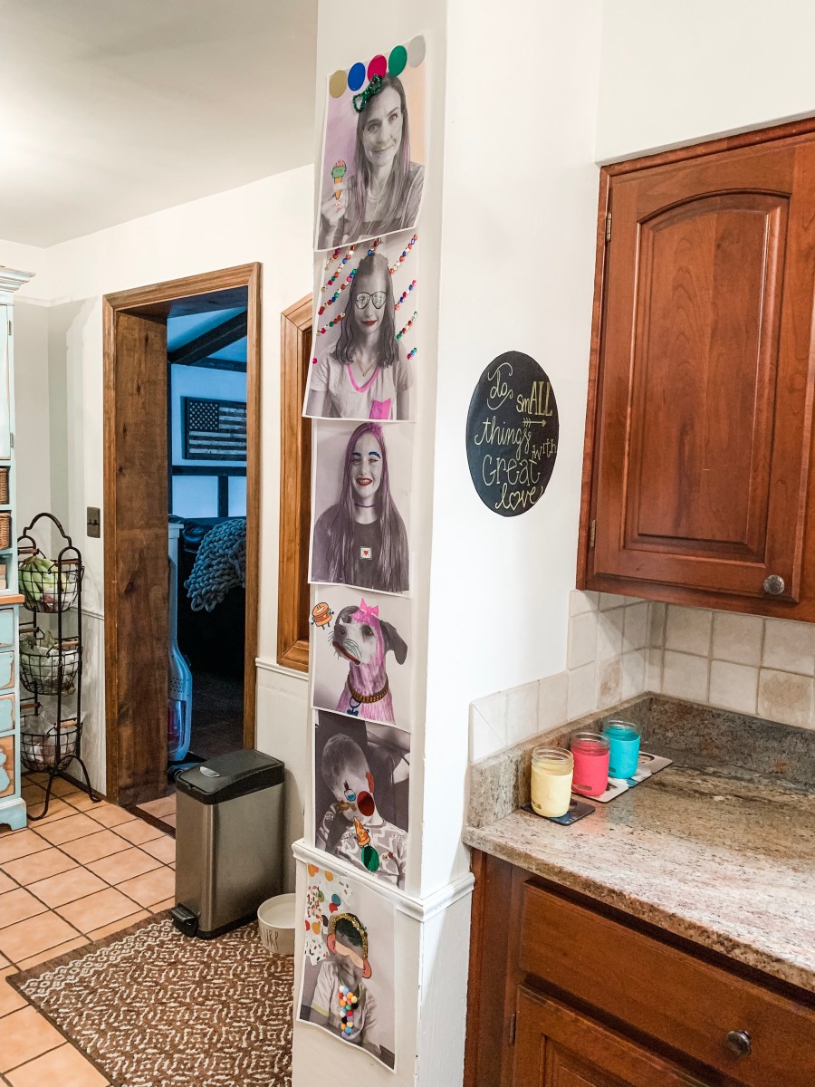 Mixed Media Self Portraits – Choosing Hope